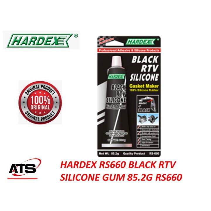 HARDEX RS660 BLACK RTV SILICONE GUM 85.2G RS660 | Lazada