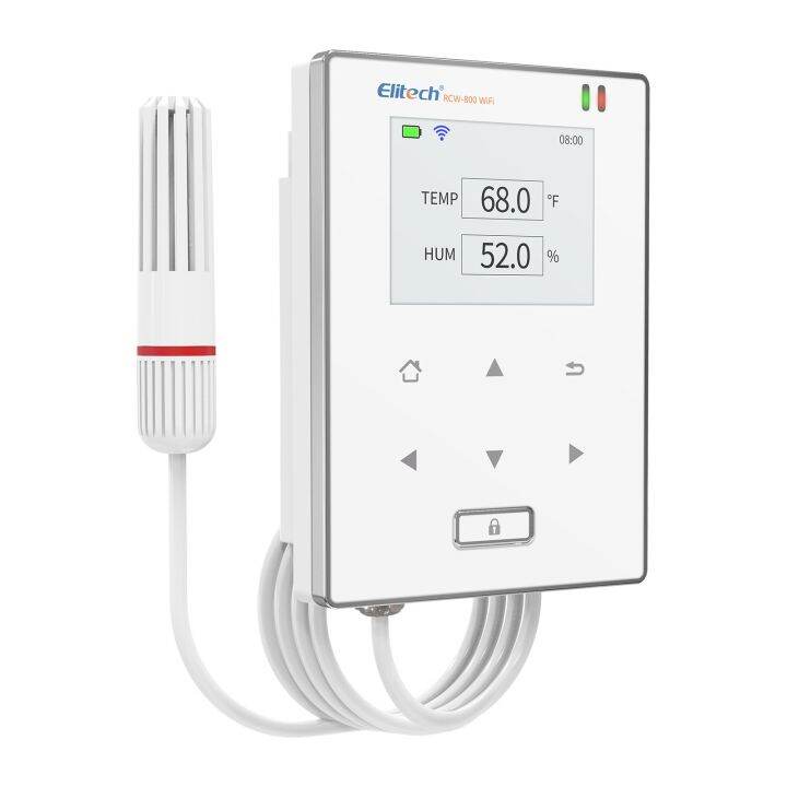 Elitech RCW-800 Wifi Temperature And Humidity Data Logger Wirelesss ...