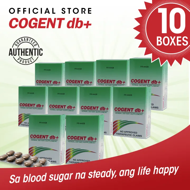 10 boxes - Cogent db+ 30's | Lazada PH