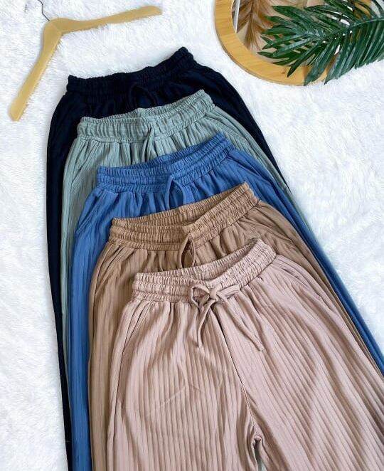 Premium thick Hornet highwaist knit culottes | Lazada PH