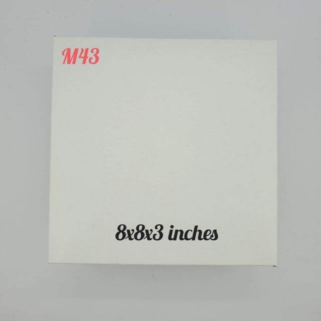 8x8x3 Boxes For packaging Carton packaging | Lazada PH
