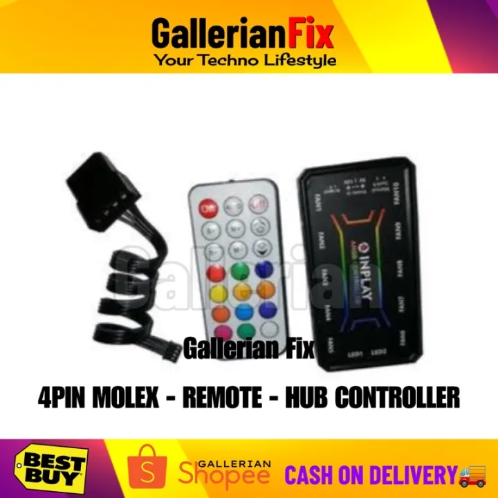 Remote or Controler Hub for Coolmon Inplay ice tower v1 & v2Raidmax ...