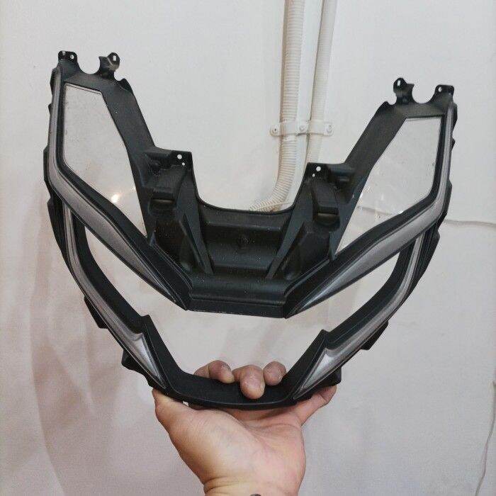 Lagi Promo Kumis frame Reflektor depan pcx 160 cc 2021 hitam atau ...