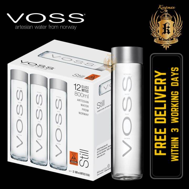 VOSS Glass Still Water 12 x 800ml | Lazada Singapore