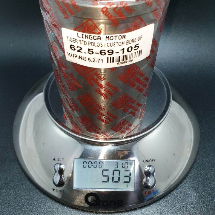 LINER 62,5-69-105 TIGER STD CYLINDER LINER BORING POLOS BIOLI | Lazada ...