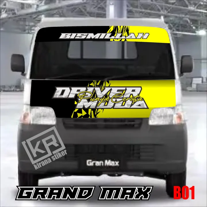 STIKER DECAL MOBIL GRANDMAX PICKUP / KAP DEPAN TWENTY TWO 01 | Lazada ...