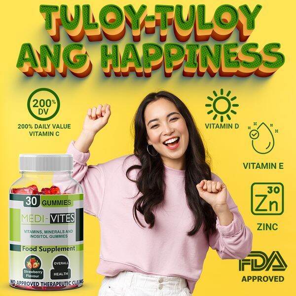 Medi-vites Medivites Vitamins Minerals and Inositol Gummies SALE SALE ...