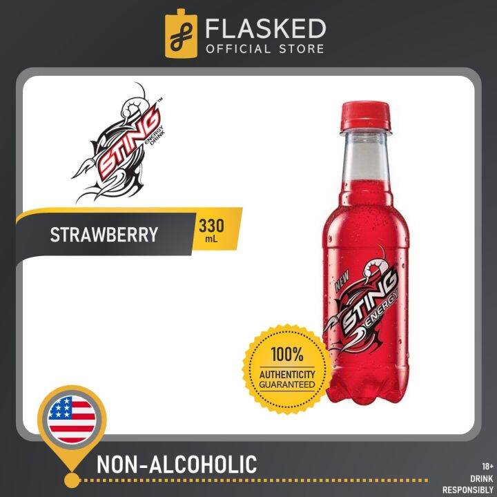 Sting Strawberry Energy Drink 330mL | Lazada PH