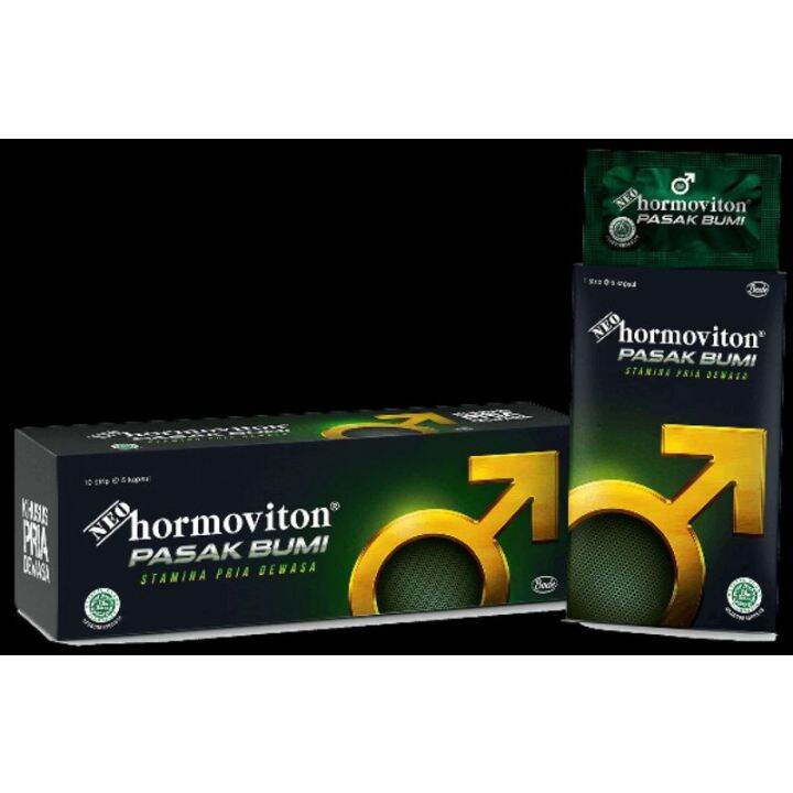 NEO hormoviton Pasak Bumi Strip Isi 5 Kaplet - Suplemen Stamina Pria ...