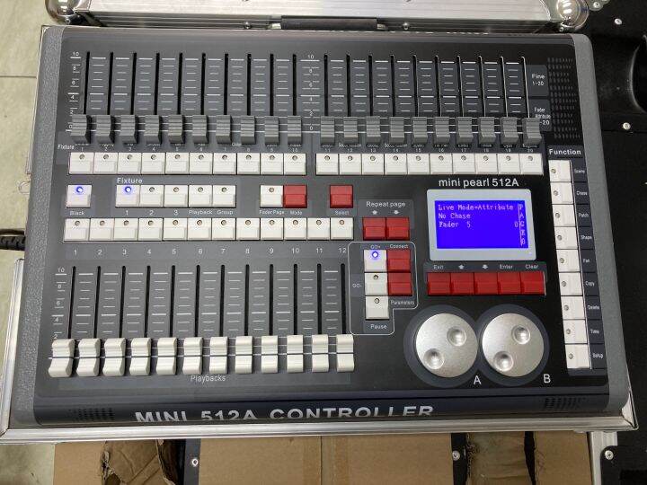 BLACK HITAM Minipearl 512A Mini pearl 512A DMX Lighting Controller ...