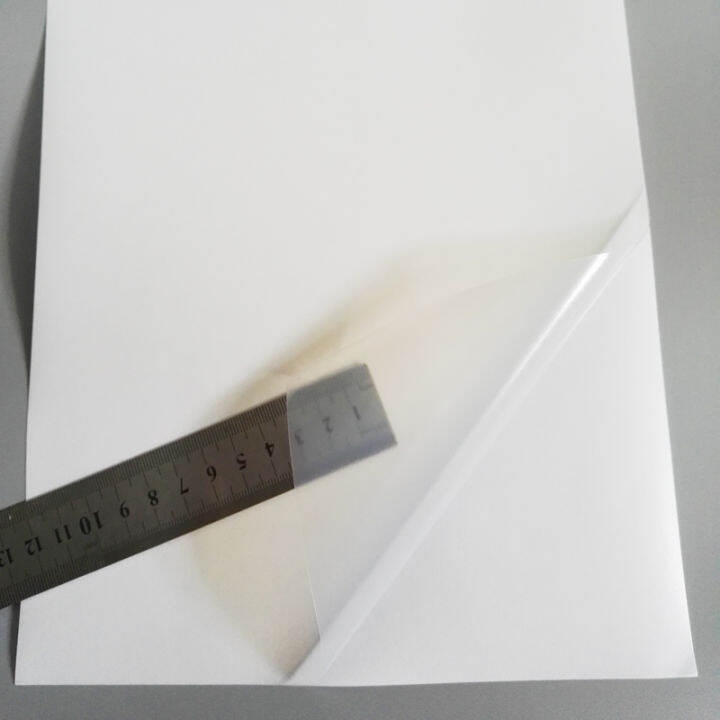 New Fast Dry 80 Micron Thickness A4 Foggy Transparent Clear Blank ...