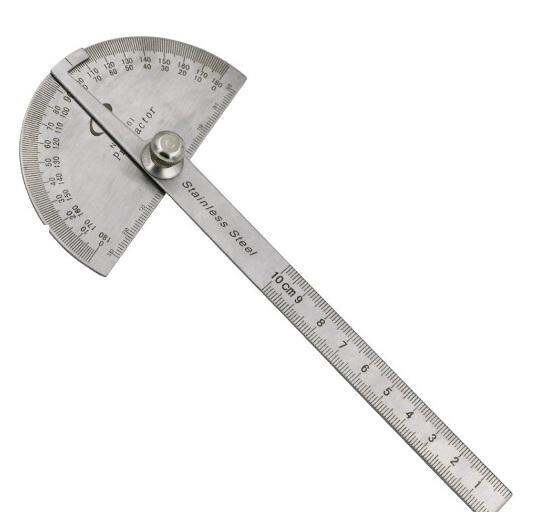 Busur Derajat Combi Penggaris Stainless Steel Protractor Penggaris ...