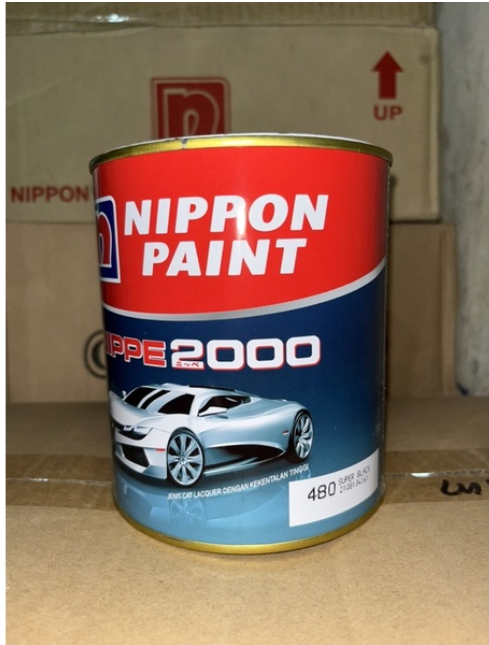 Cat Duco Nippe 2000 480 Super Black 1 Liter | Lazada Indonesia