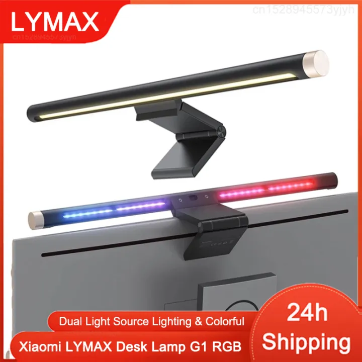 Youpin LYMAX Desk Lamp G1 RGB Gaming Screen Bar Display Hanging Light ...