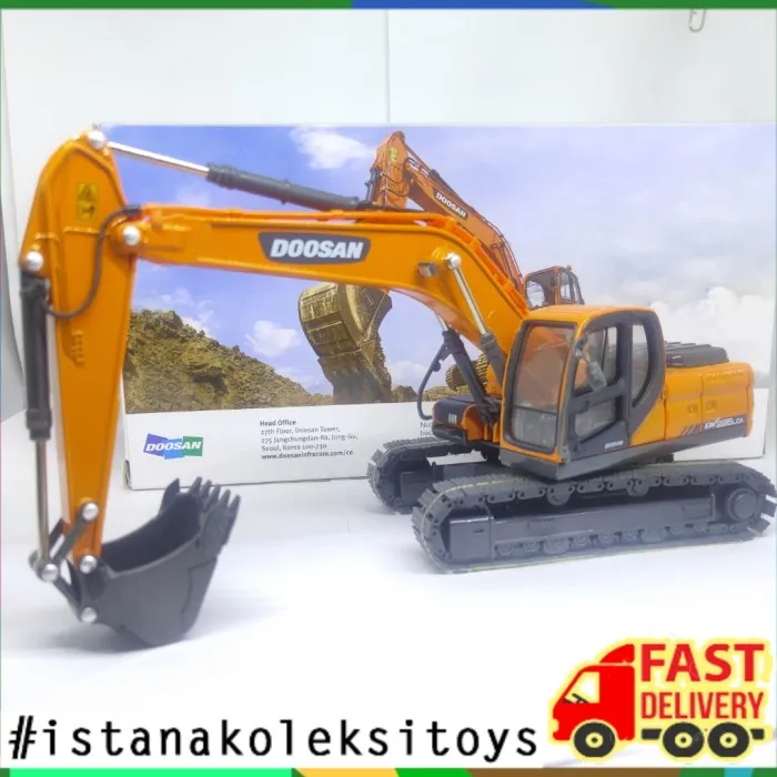 Diecast Miniatur Alat Berat Doosan DX225 LCA Excavator Beko Langka ...