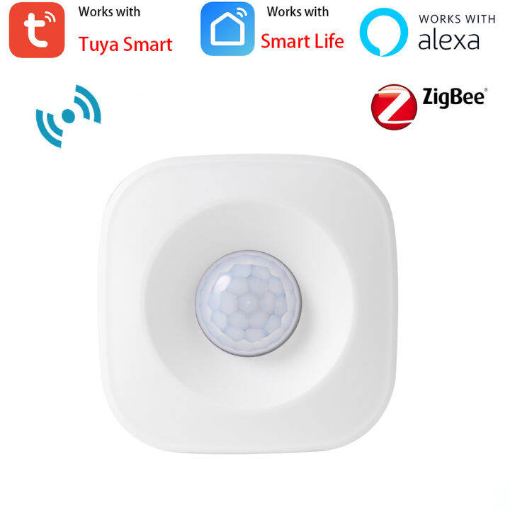 Tuya ZigBee WiFi PIR Motion Sensor Wireless Infrared 360 Detector ...
