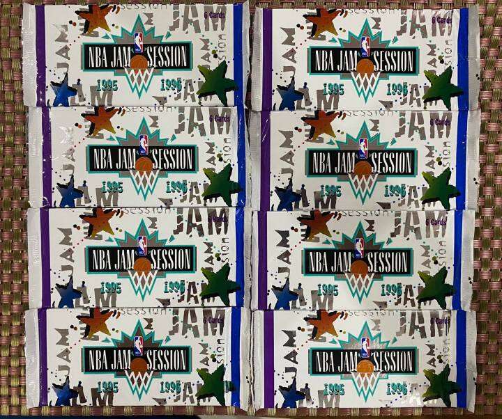 1995-1996 NBA JAM SESSION NBA PACKS - SEALED AND UNOPENED | Lazada PH