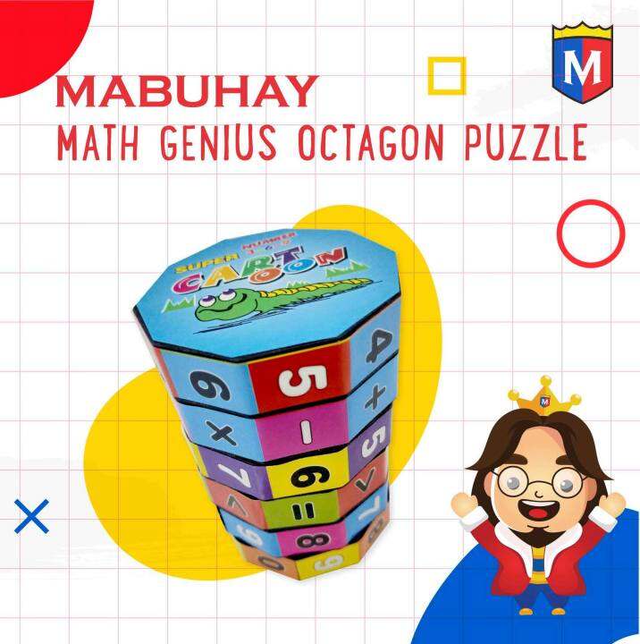 Math Genius Octagon Puzzle | Lazada PH