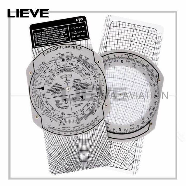 Pilot Slide Rule For Plastic Pilots Military Flight Slide Rule Aviation ...