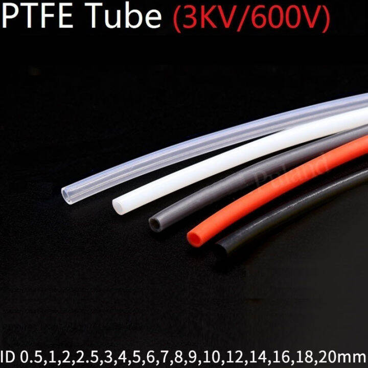 PTFE Tube ID 0.5mm~20mm OD F46 Insulated Capillary Heat Protect Transmit Hose Rigid Pipe ...