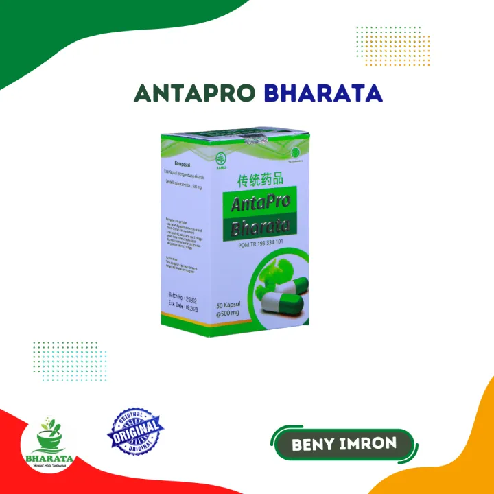 Antapro Bharata Obat Pengencer darah Herbal 50 Kapsul premium | Lazada ...