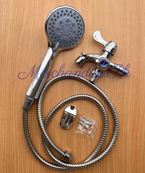 Shower handheld telephone shower with adjust water pressure | Lazada PH