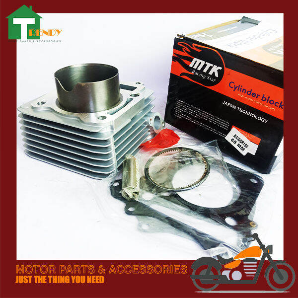 MTK Cylinder Block Kit Raider 150 68mm | Lazada PH