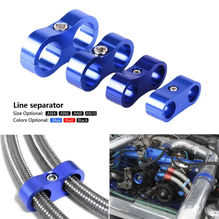 BC Universal Auto Part AN4 AN6 AN8 AN10 Billet Oil Fuel Water Hose Tube ...