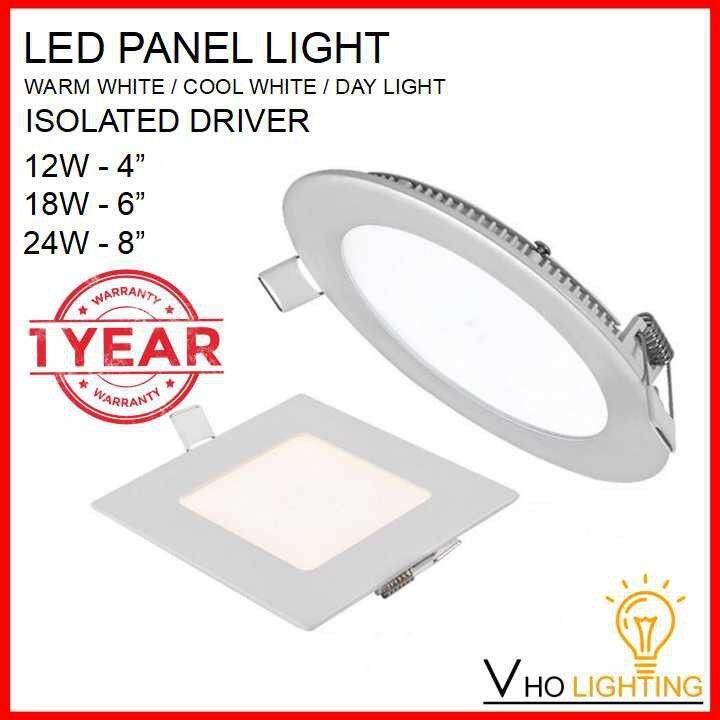 LED Panel Light Ceiling Downlight Slim Recessed 4inch 6inch [12W - 18W ...