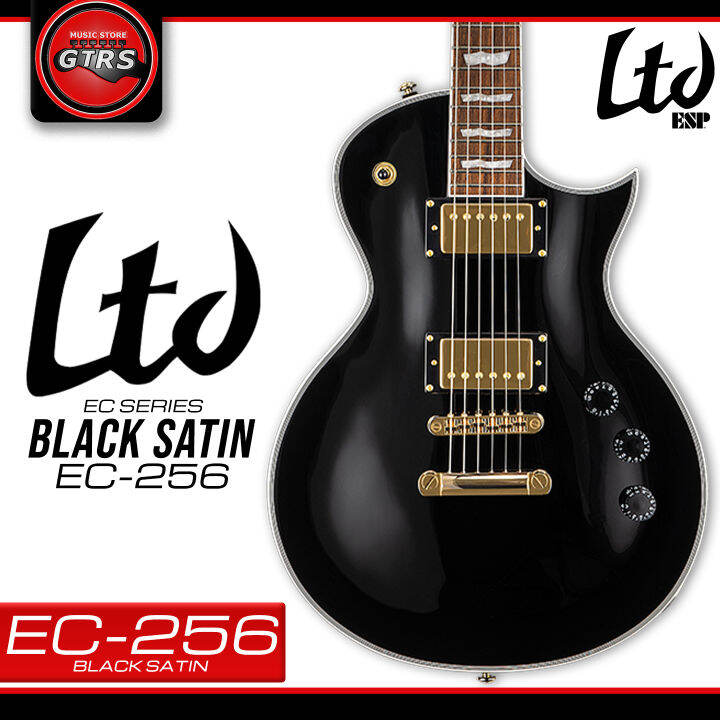LTD by ESP Guitars EC Series - EC-256 Black Satin Electric Guitar ...