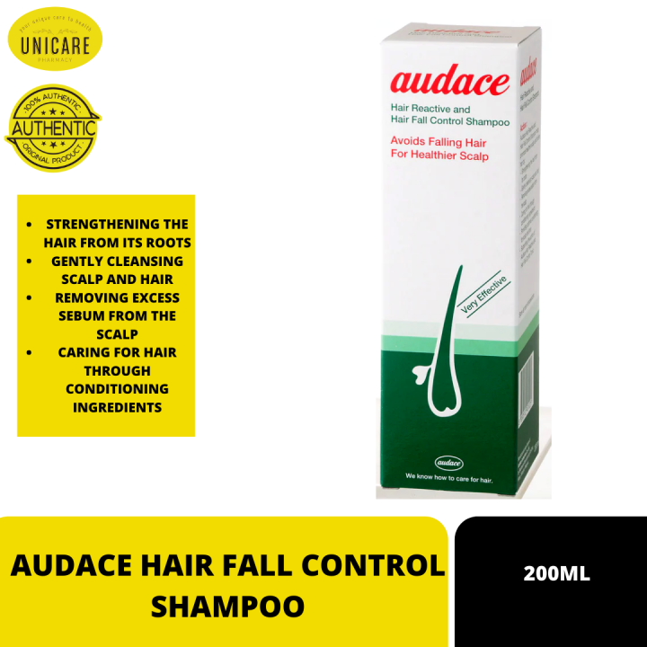 AUDACE HAIR FALL CONTROL SHAMPOO (200ML) | Lazada