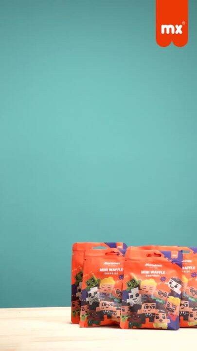 LZD Marioinex Mini Waffle Surprise Mystery Figure Waffle Blocks- STEM ...