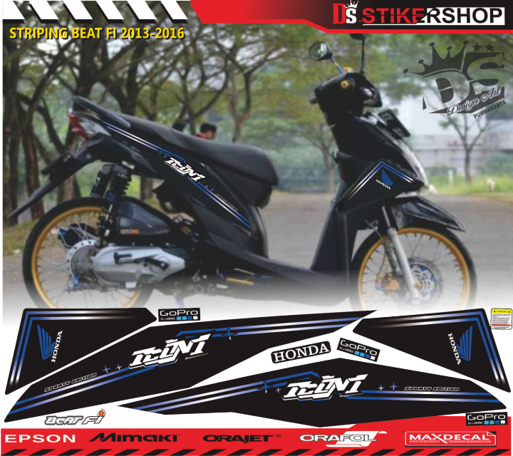 striping beat fi variasi simple | Lazada Indonesia