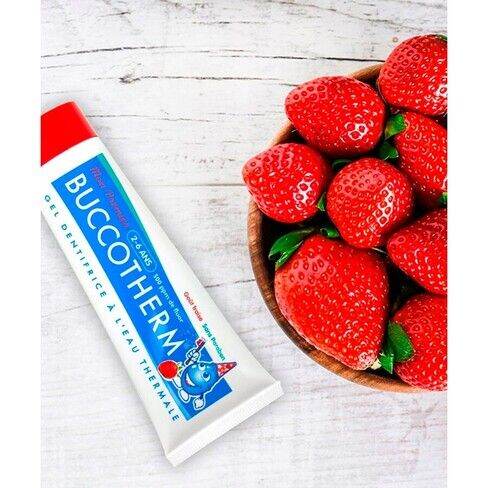 FRANCE BUCCOTHERM « My First » Toothpaste 2-6 years old Strawberry ...