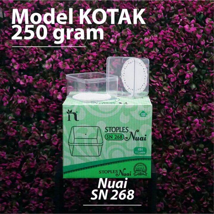 Toples Nuai SN 268 - Model Kotak - Volume 250 gram - 0.25 kg | Lazada Indonesia