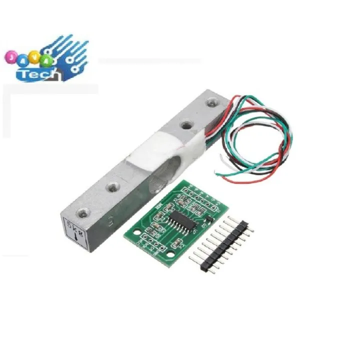 Paket Load Cell 5kg Sensor Berat dan Modul HX711 24bit ADC Board | Lazada Indonesia