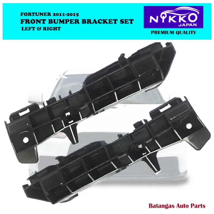 NIKKO JAPAN FRONT BUMPER BRACKET SET for TOYOTA FORTUNER 2011-2015 PART ...