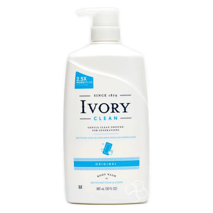 Ivory Clean Original Body Wash 887mL | Lazada PH