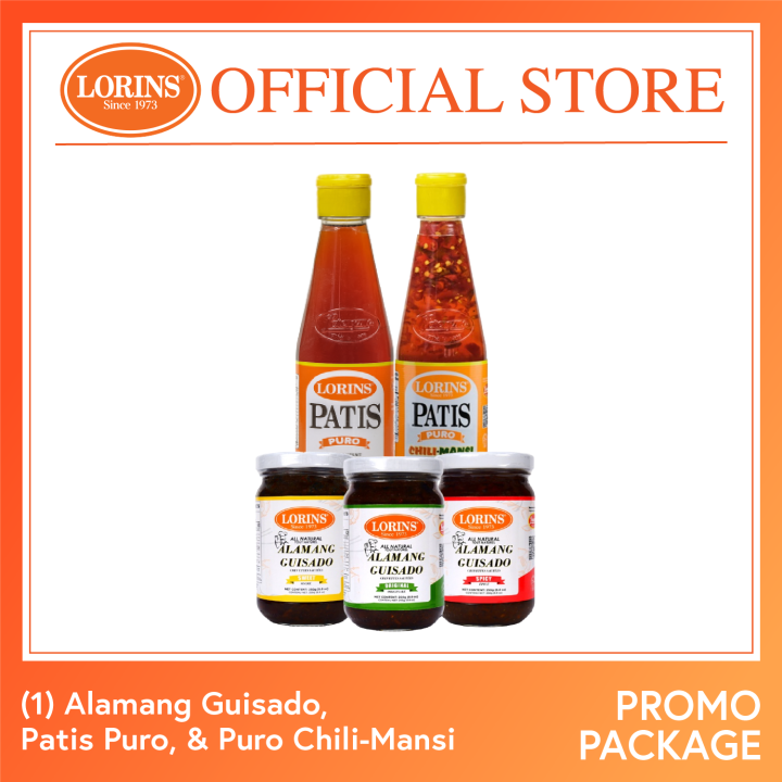 Alamang Guisado (1), Patis Puro, & Puro Chili-Mansi | Lazada PH
