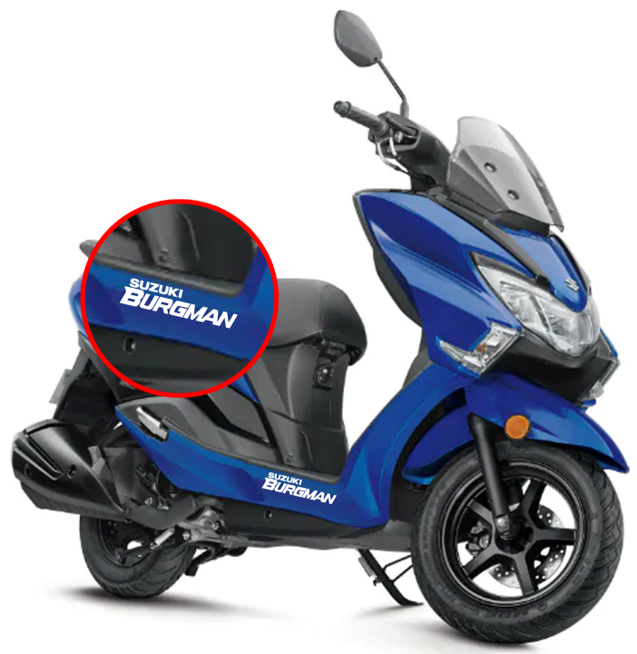 Sticker Suzuki Burgman 125 Side Sticker 2pcs | Lazada PH