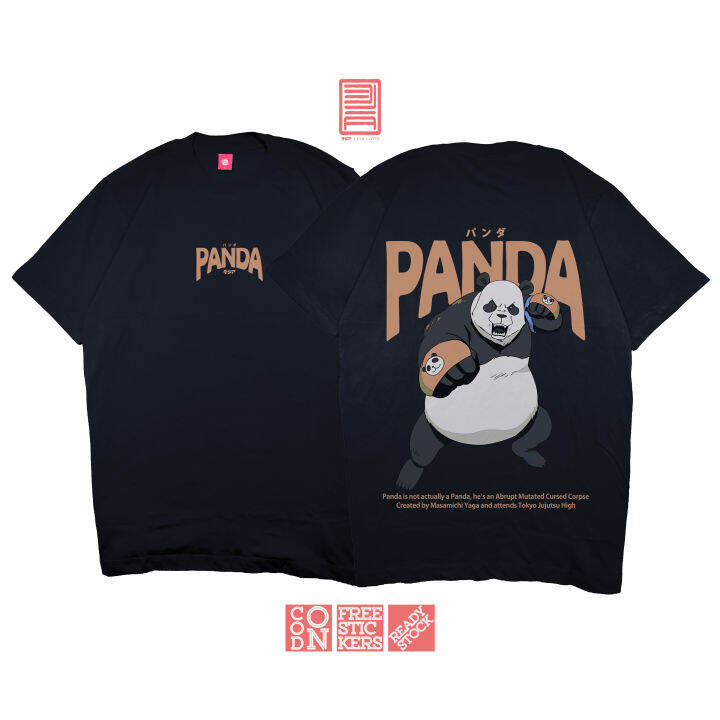 DJA Kaos PANDA SENPAI JUJUTSU KAISEN T-SHIRT ANIME MANGA JEJEPANGAN DJA ...