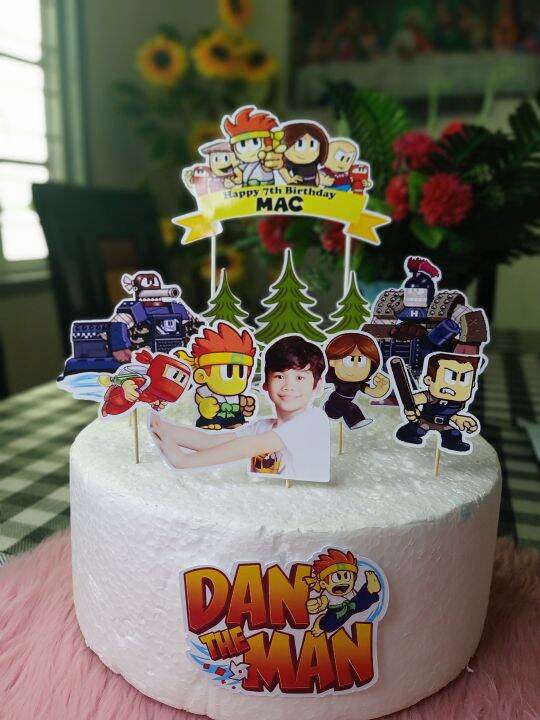 DAN THE MAN THEME CAKE TOPPER | Lazada PH