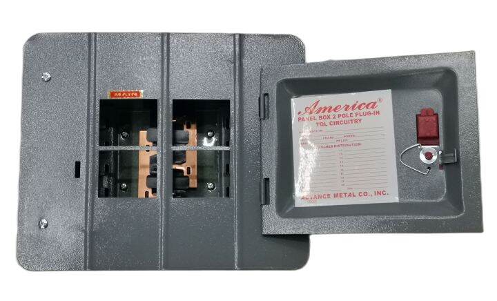 America PLUG IN Panel Board/Box Branches 4,6,8,10,12,14,16,18,20 Holes ...