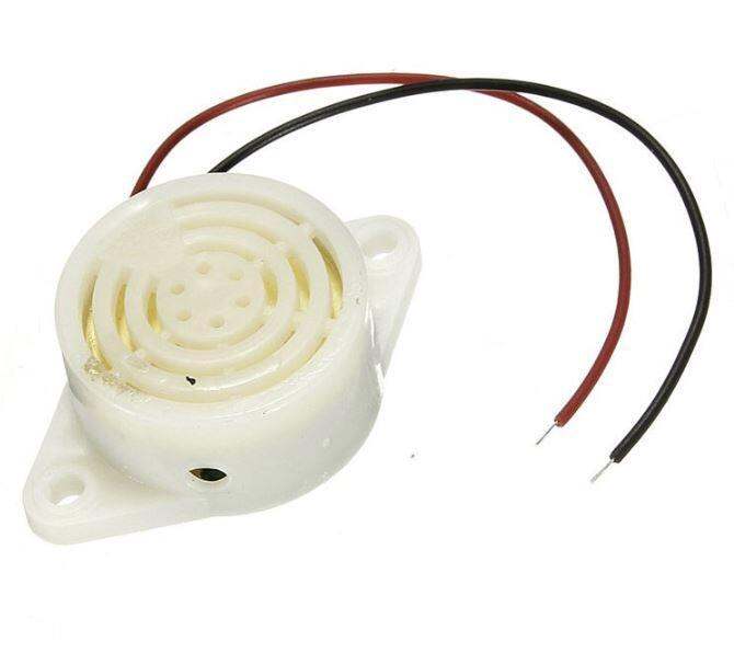 White 12V DC High Decibel 95dB Electronic Buzzer Beep Alarm 3V ~ 24V DC for Arduino | Lazada PH