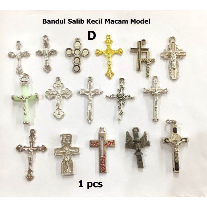 Bandul Salib Kecil Macam Model Type D Harga/1pcs | Lazada Indonesia