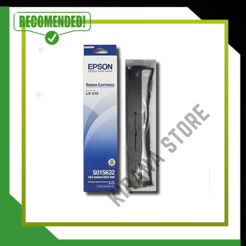 PITA EPSON LX-310 ORIGINAL/RIBBON CATRIDGE LX310 - Hitam | Lazada Indonesia