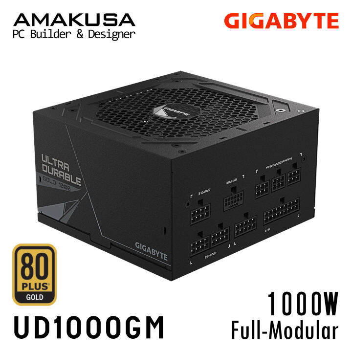 Gigabyte UD1000GM UD-GM Series 1000W 80 PLUS Full Modular PSU Power ...