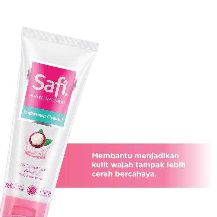 Safi White Natural Brightening Cleanser Mangosteen Extract 50GR/100GR ...