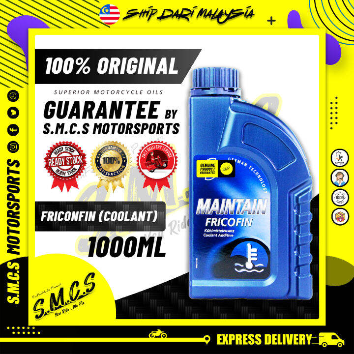 Maintain Fricofin Coolant Additive 1L (100%ORIGINAL) Coolant Motorcycle ...