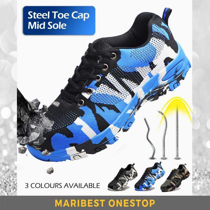 Steel Toe Cap Midsole Low Cut Safety Shoe Safety Boot Military ...